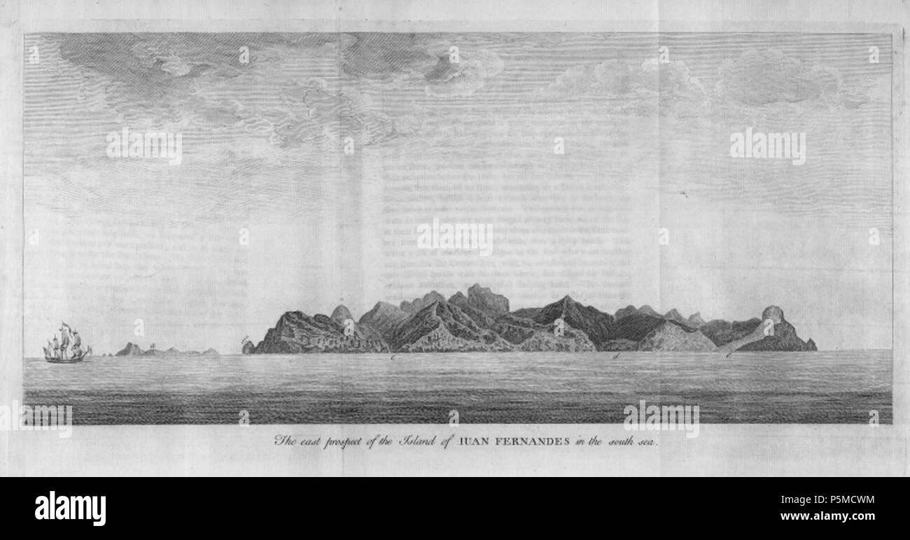 Robinson crusoe island map Black and White Stock Photos & Images - Alamy