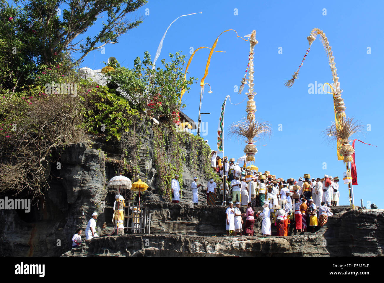 The iconic temple by the sea. Pura Tanah Lot. Pic was taken in Bali ...