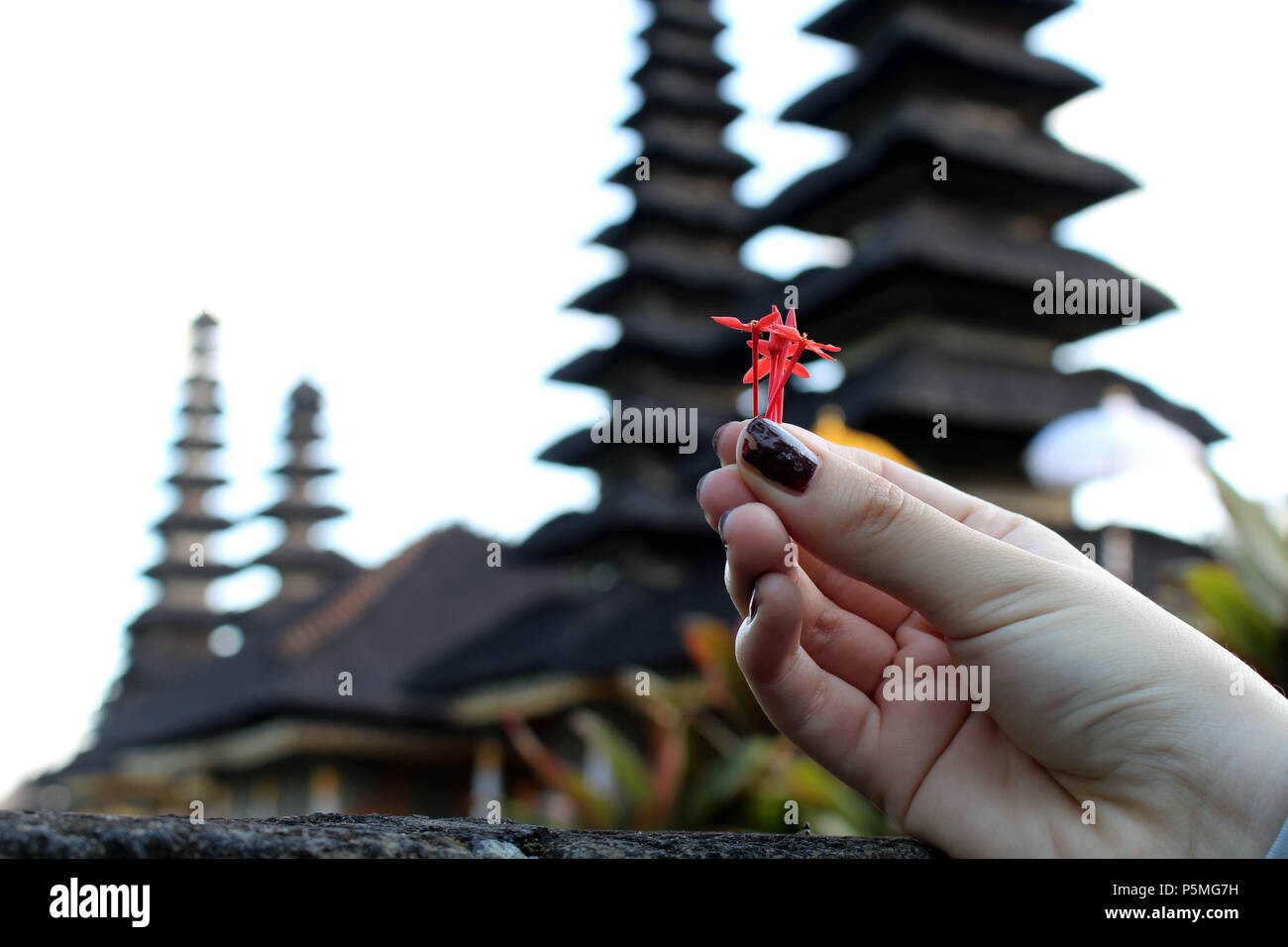 Around Pura Ayun Temple and garden complex. Peaceful and serene. Pic ...