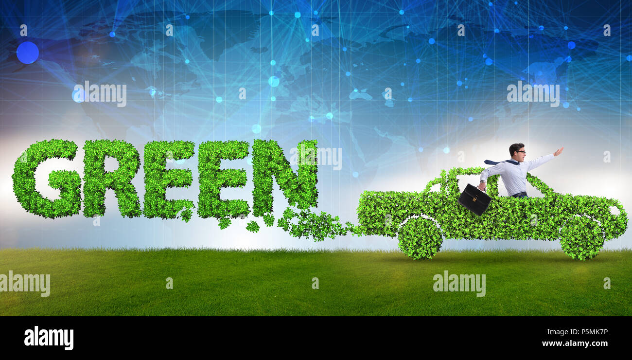 Concept of clean fuel and eco friendly cars Stock Photo - Alamy