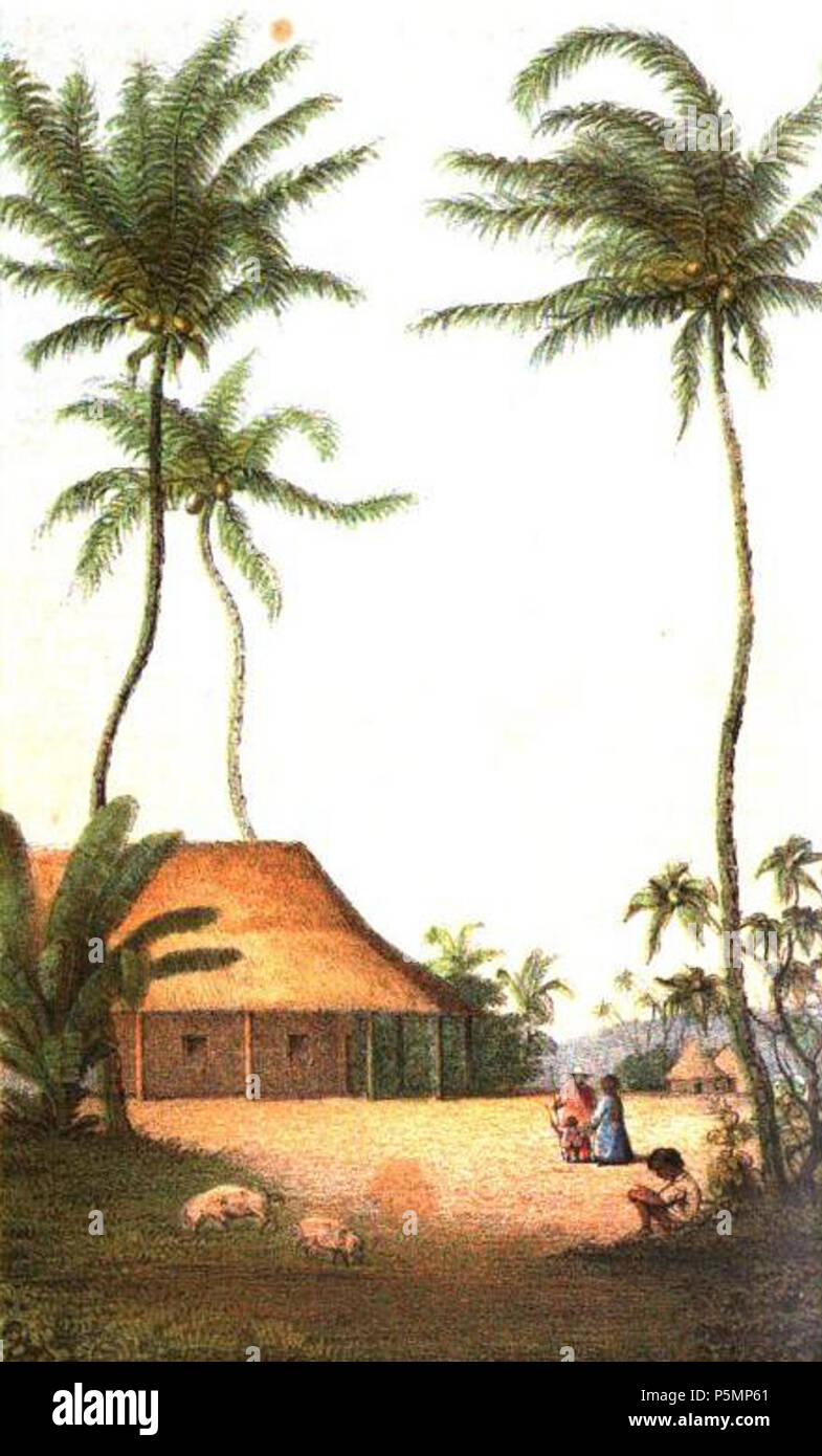 N/A. Svenska: Aussicht Bei Honolulu . 1852. Carl Johan Alfred Skogman ...
