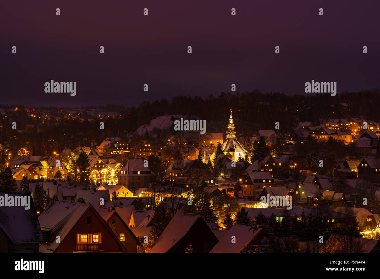 Toy Village Seiffen Seiffen Germany High Resolution Stock Photography ...