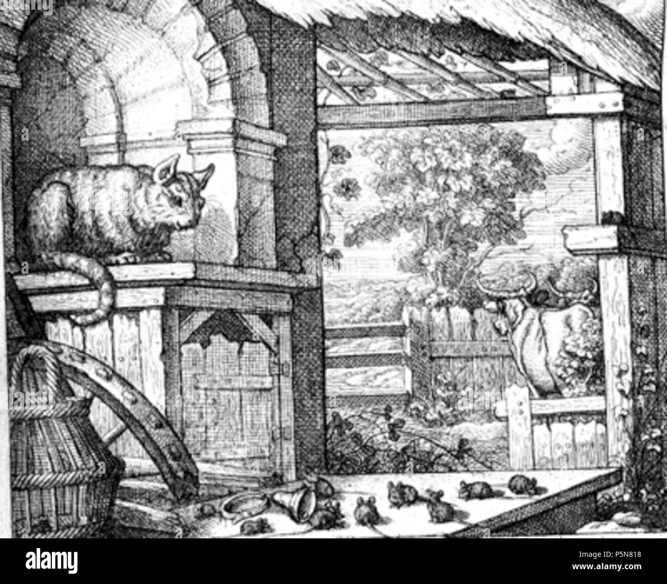 1687 n a francis barlow 1624 1704 alternative names hi-res stock ...