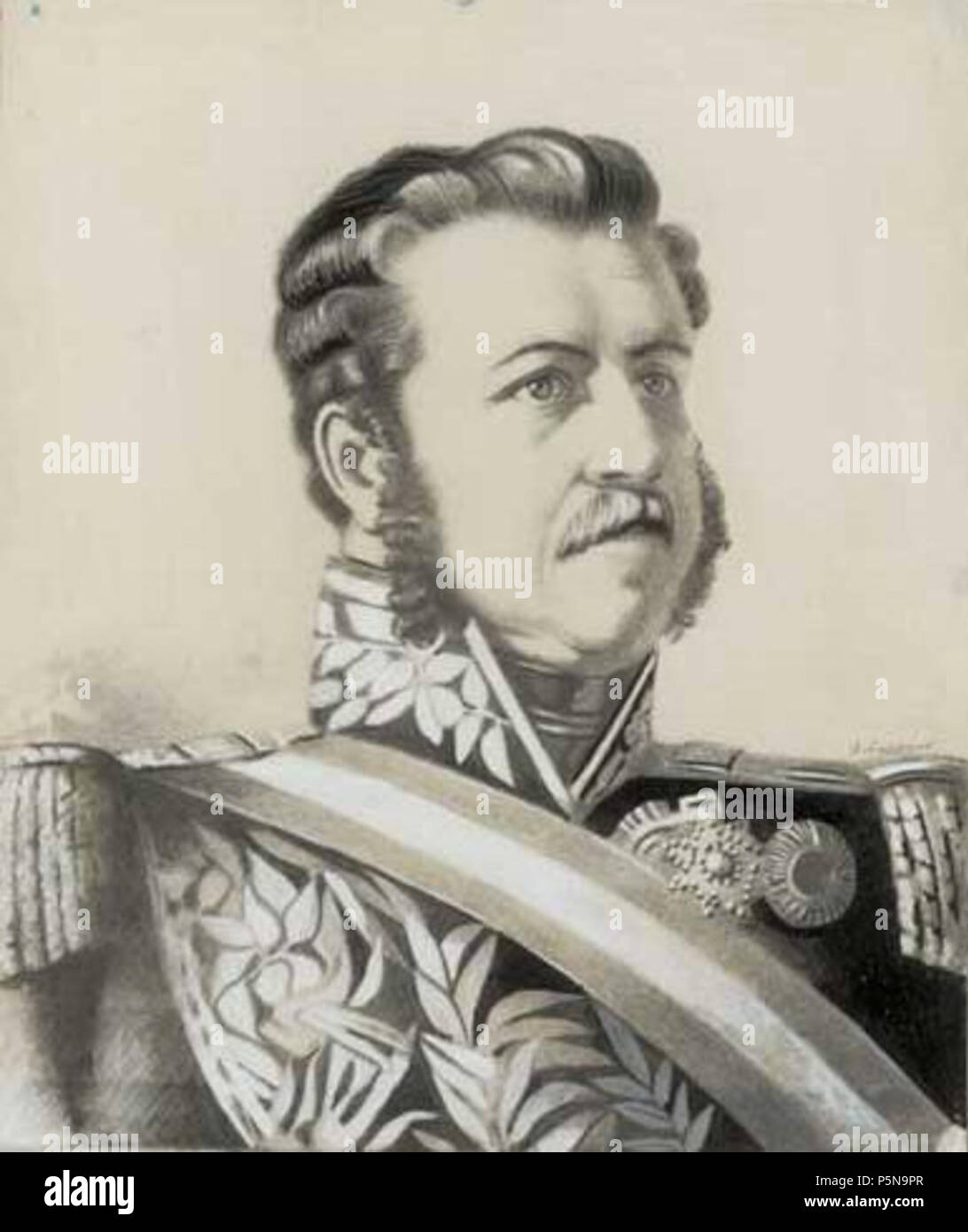 Presidente manuel bulnes hi-res stock photography and images - Alamy