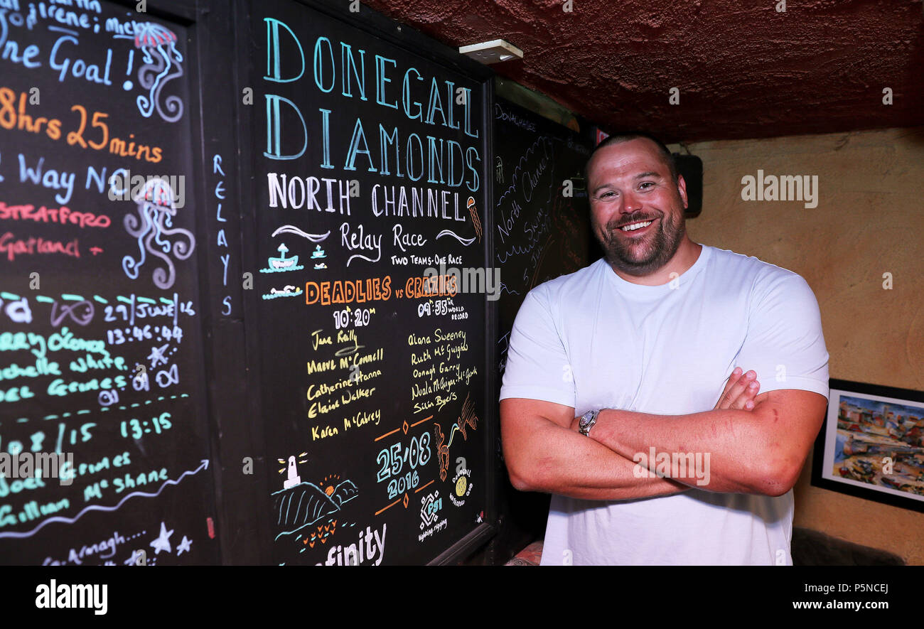 Embargoed to 1100 Wednesday June 27 Nicholas Murch, from London, who ...