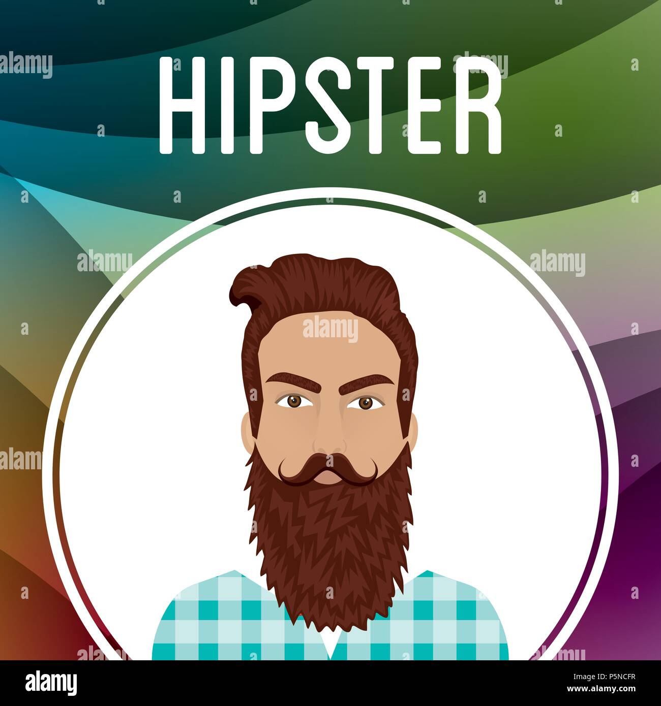 Manly character Stock Vector Images - Alamy