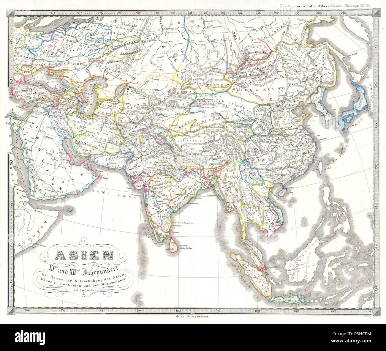 Seljuk empire map hi-res stock photography and images - Alamy