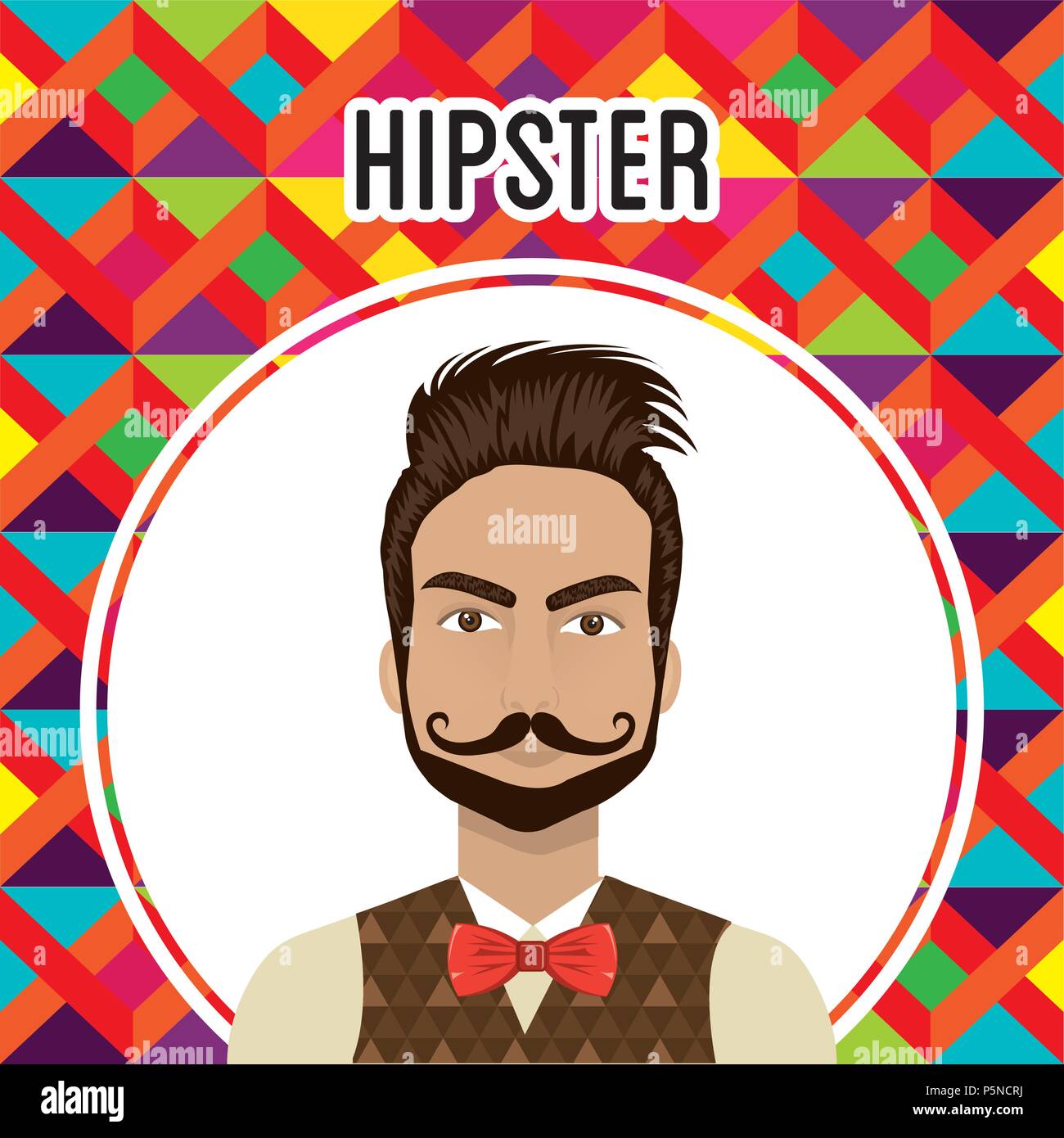 man style hipster character Stock Vector Image & Art - Alamy