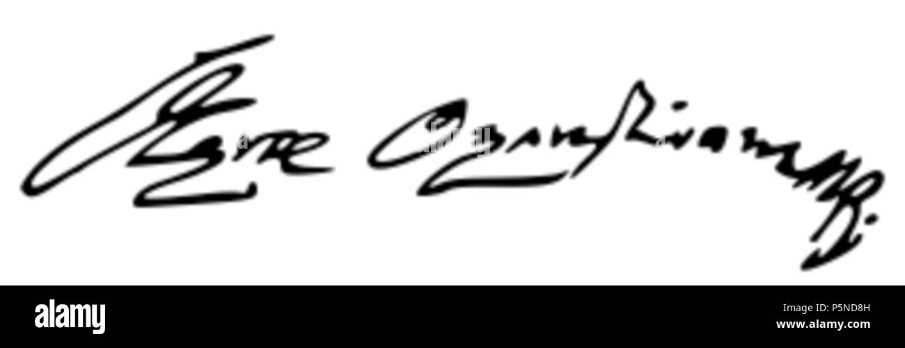 156 Axel Oxenstierna (signature Stock Photo - Alamy