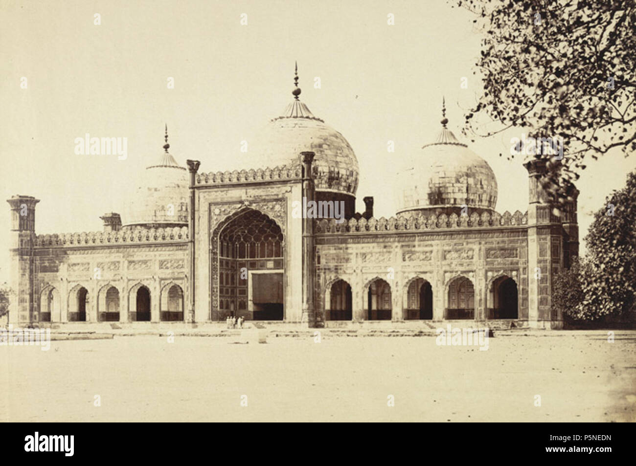 N/A. English: Badshahi Mosque taken by Unknown Photographer in 1870 ...