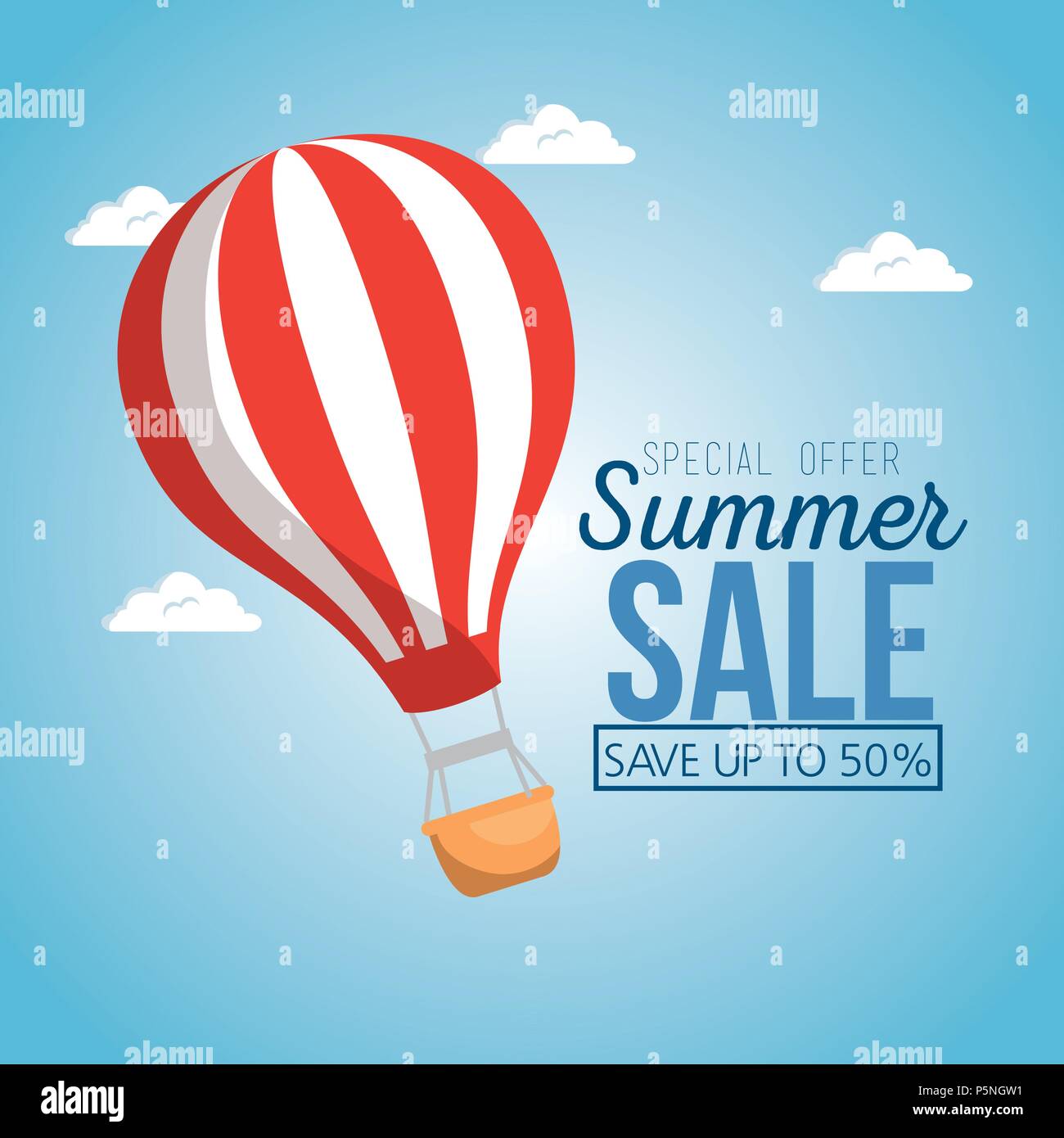 Hot air balloon special Stock Vector Images - Alamy