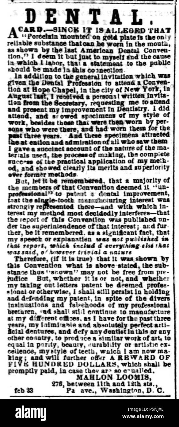 Mahlon loomis hi-res stock photography and images - Alamy