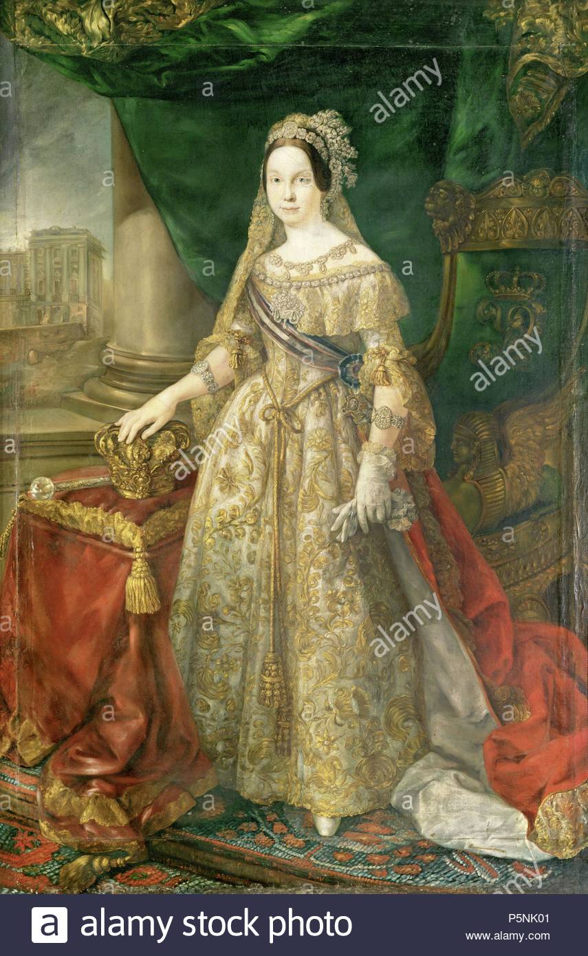 Queen Isabella Ii Of Spain Stock Photos & Queen Isabella Ii Of Spain ...