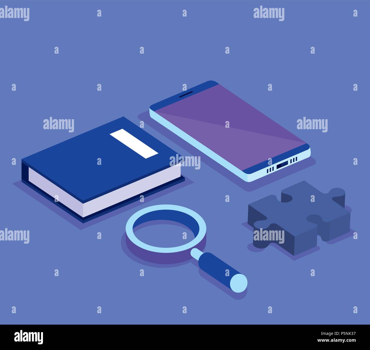 digital technology isometrics icons Stock Vector Image & Art - Alamy