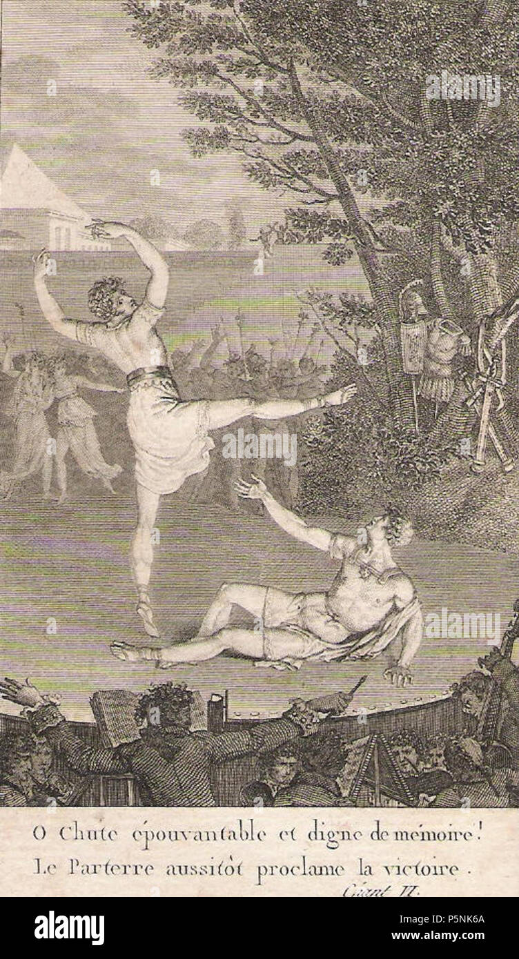 N/A. La Danse ou les dieux de l'opéra, frontispice 1806 . 1806. Huster ...