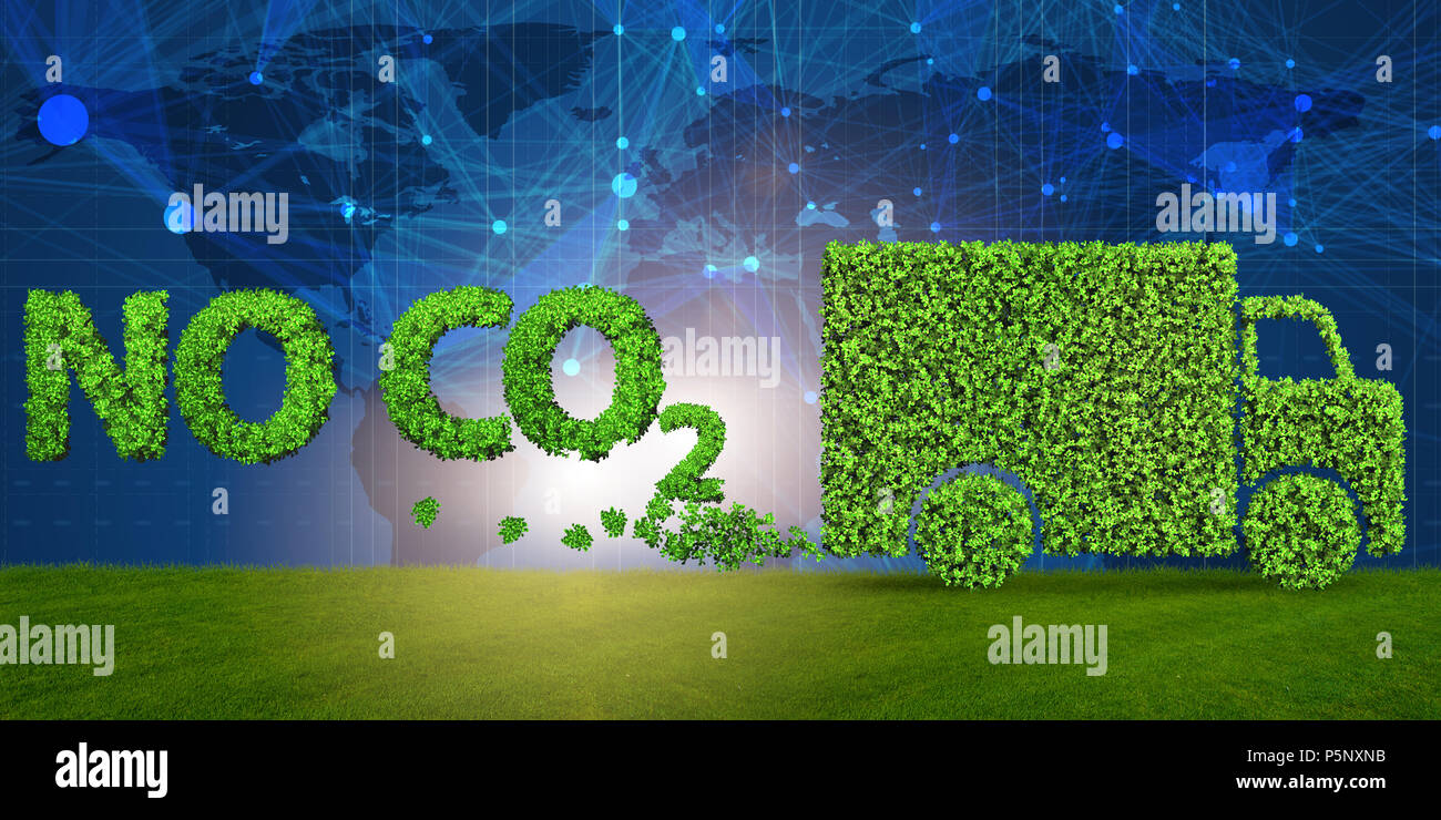 Concept of clean fuel and eco friendly cars - 3d rendering Stock Photo ...