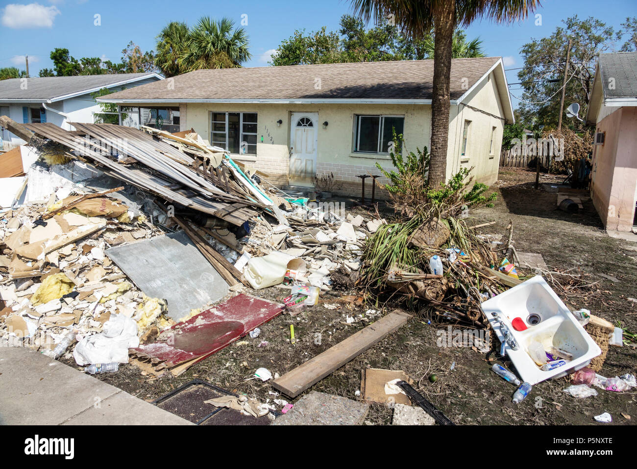 Destroyed House In Florida