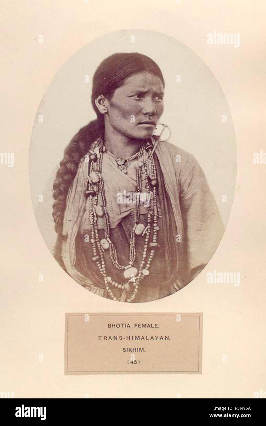 N/A. English: This image is from the book, The People of India, a ...