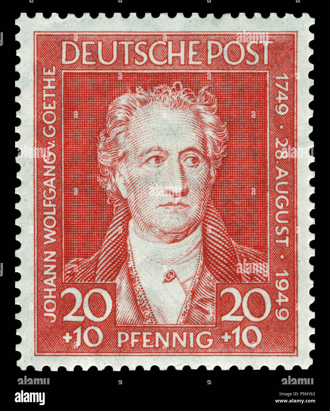 German 10 pfennig stamp hi-res stock photography and images - Alamy