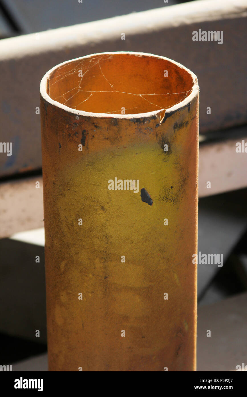 Rusty Steel Pipe Stock Photo - Alamy
