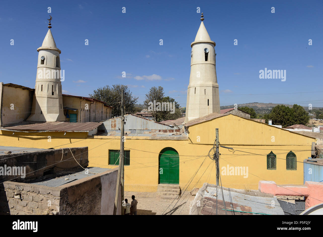 ETHIOPIA , Harar, old town, mosque / AETHIOPIEN, Harar, Altstadt ...