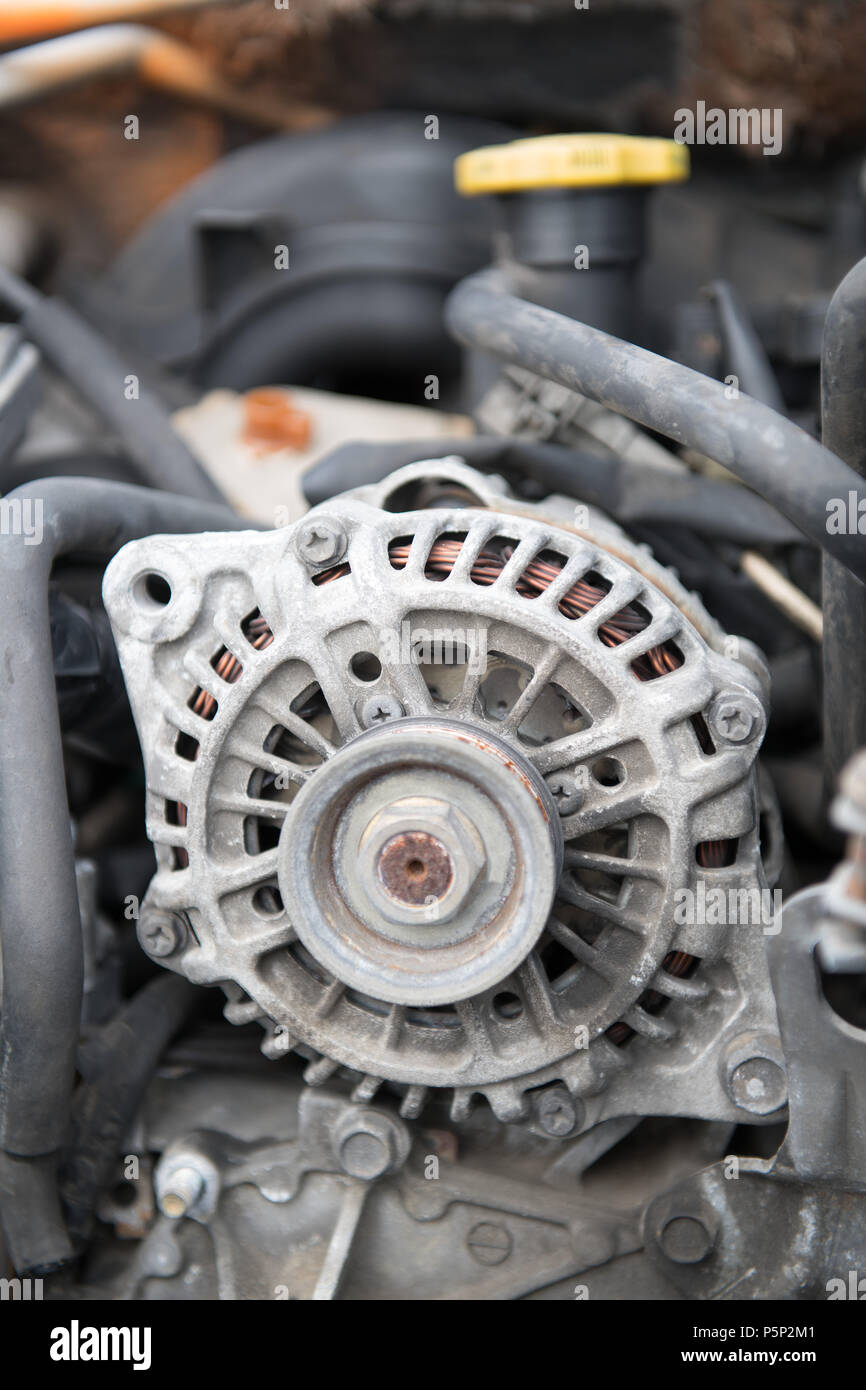 Parts of a motor hi-res stock photography and images - Alamy