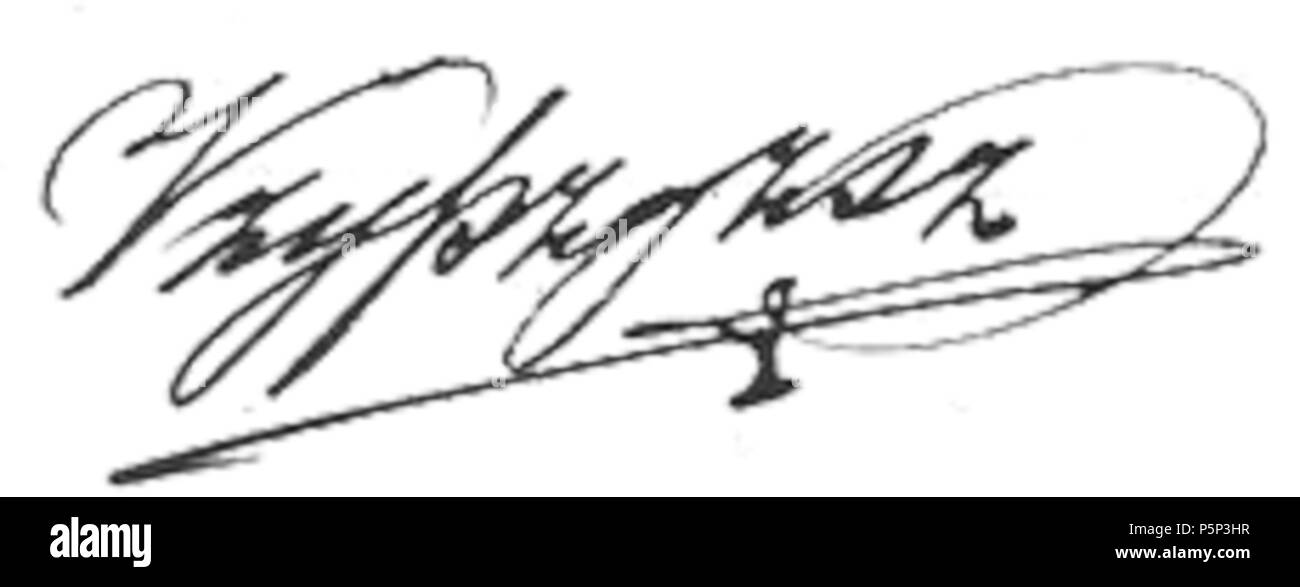 221 Bonifacio signature Stock Photo - Alamy