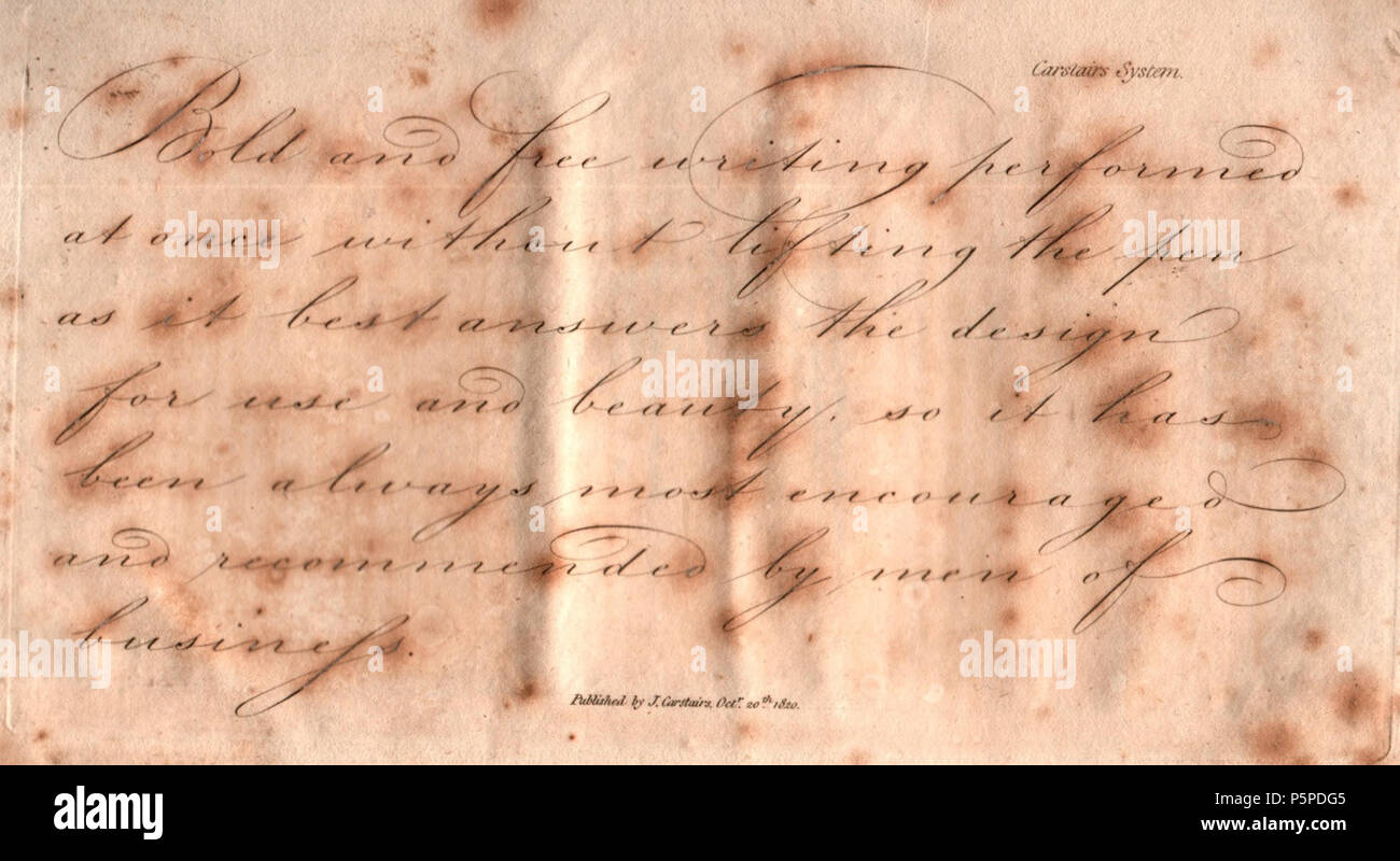 Bold running hand writing 218 Bold running hand script exemplar by ...