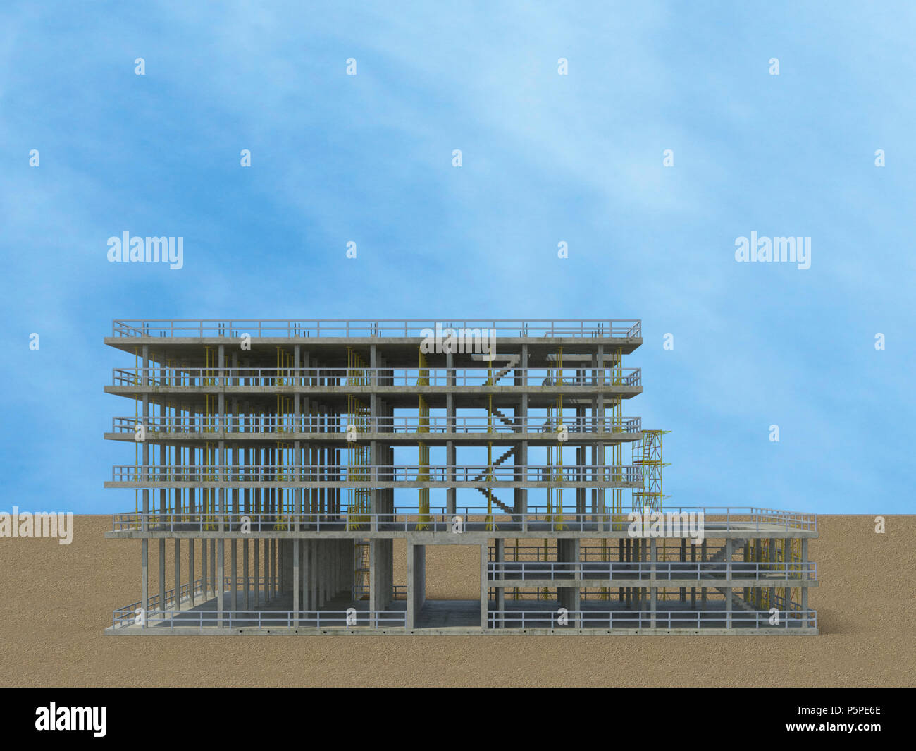 External beams hi-res stock photography and images - Alamy