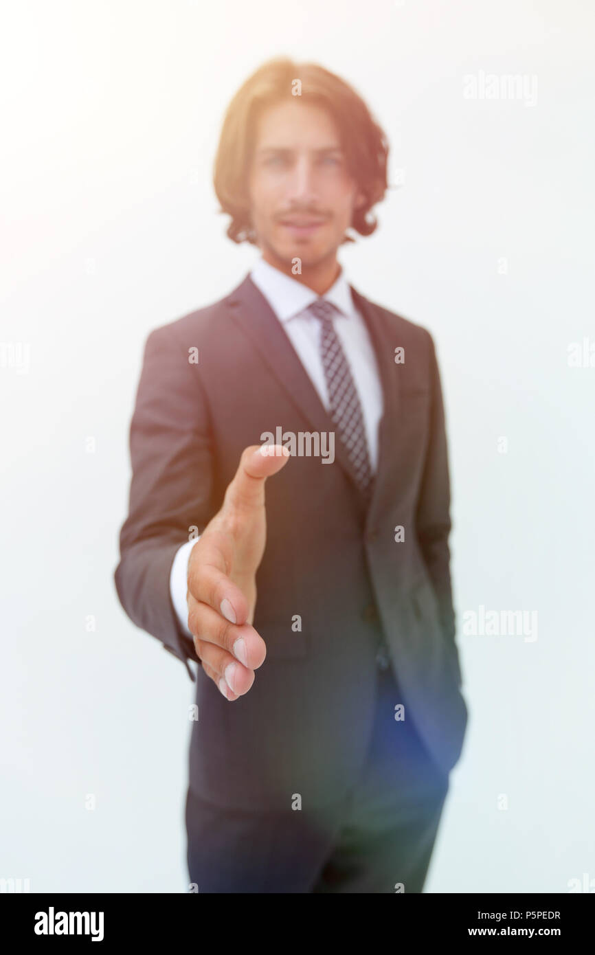 Business offer, partnership Stock Photo - Alamy