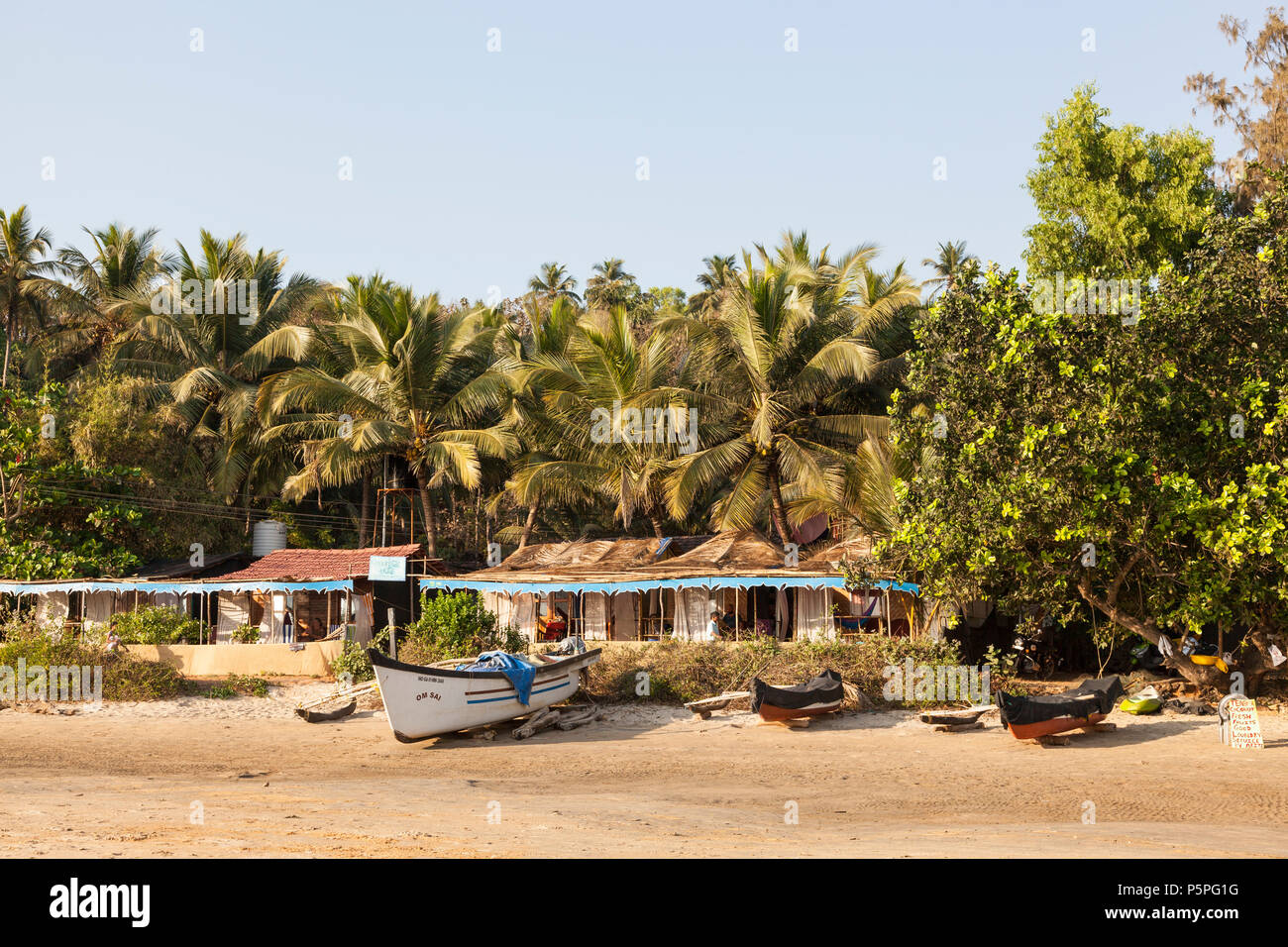Patnem beach, Goa, India Stock Photo - Alamy