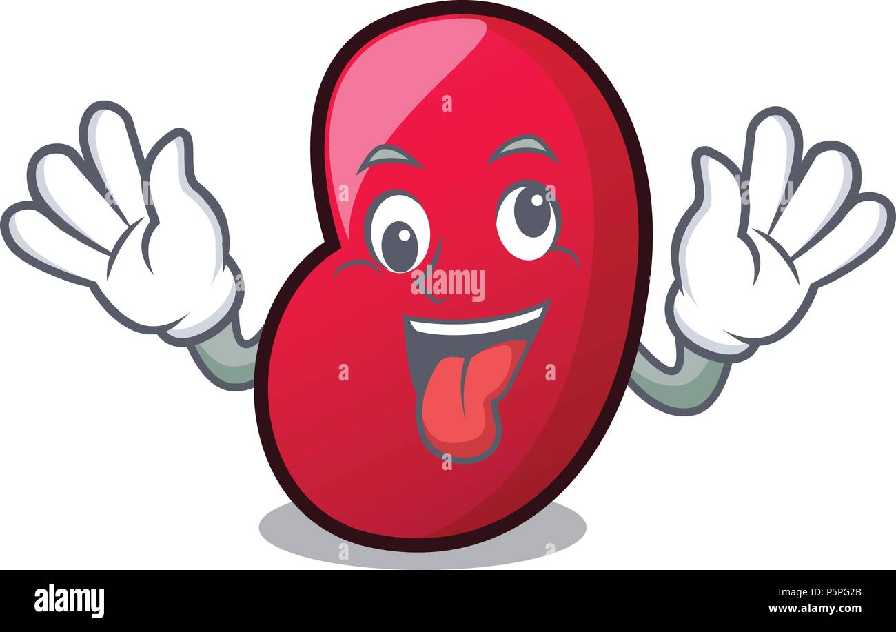 Crazy jelly bean mascot cartoon Stock Vector Image & Art - Alamy