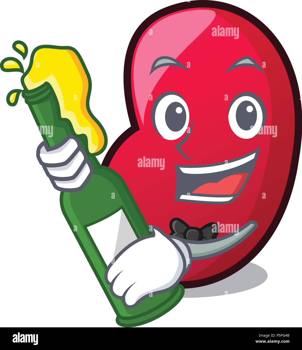 With beer jelly bean mascot cartoon Stock Vector Image & Art - Alamy