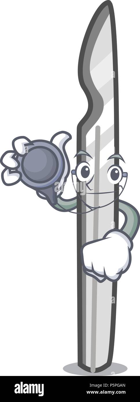 Cartoon scalpel surgery tool hospital hi-res stock photography and ...