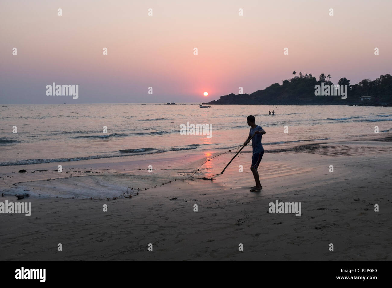 Sunset goa hi-res stock photography and images - Alamy