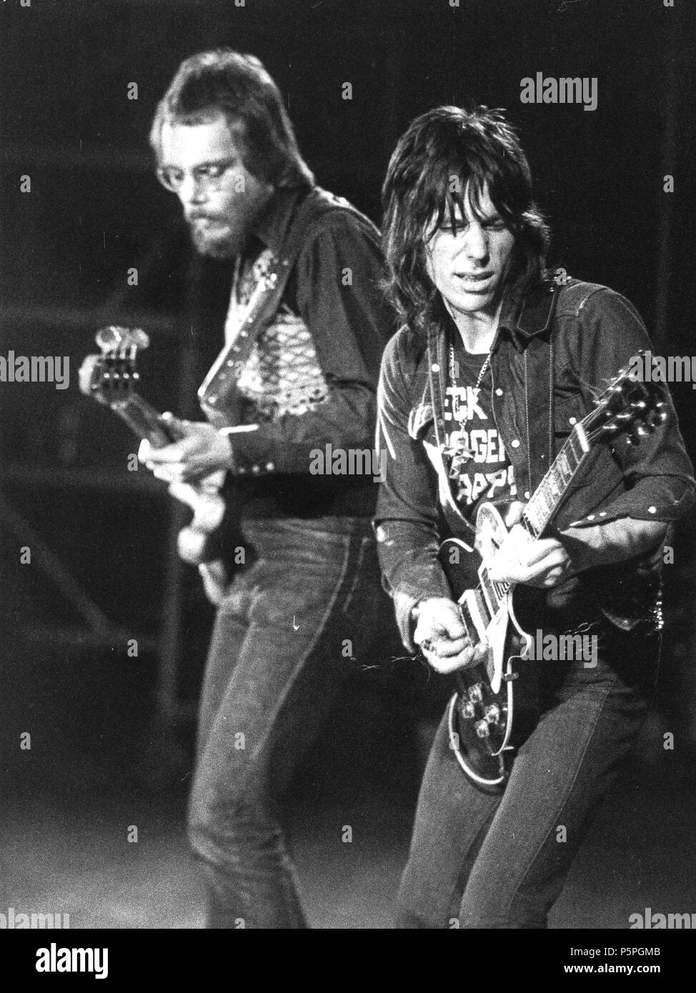 jeff beck, tim bogert, edmonton sundown, london 1973 Stock Photo - Alamy
