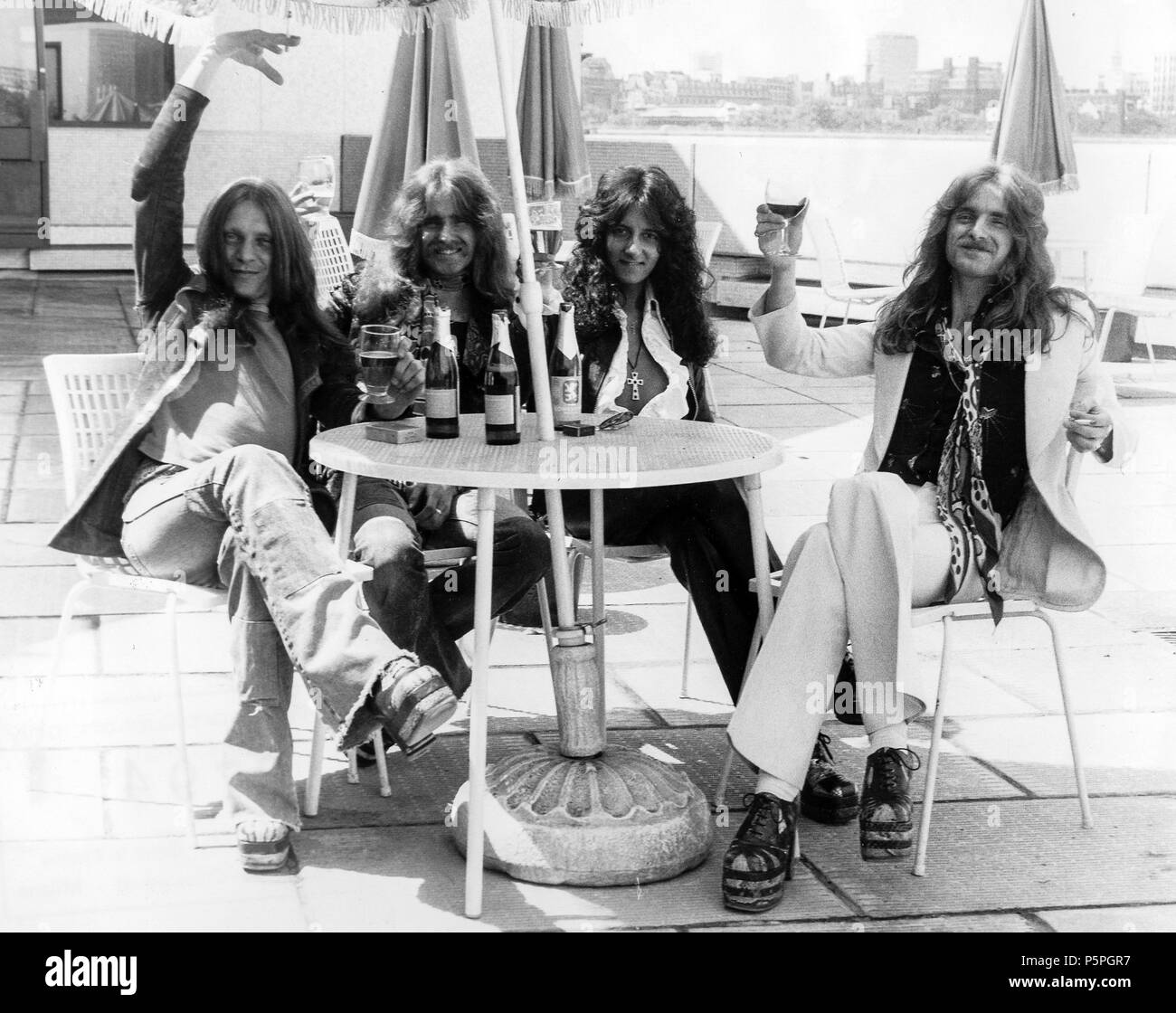 blackfoot sue, london 1974 Stock Photo - Alamy