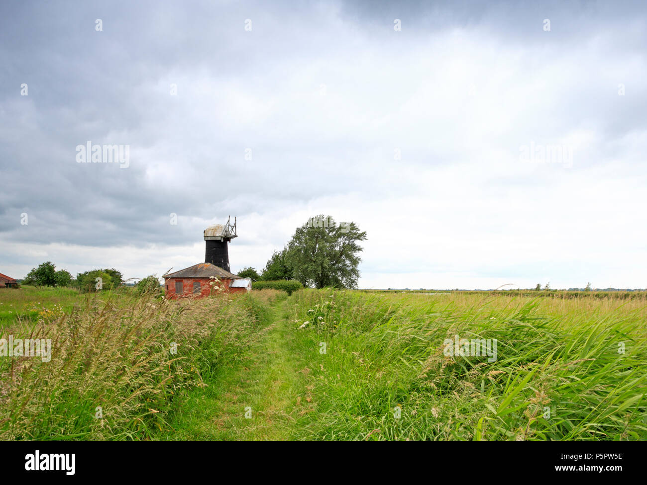 Tall drainage mill hi-res stock photography and images - Alamy