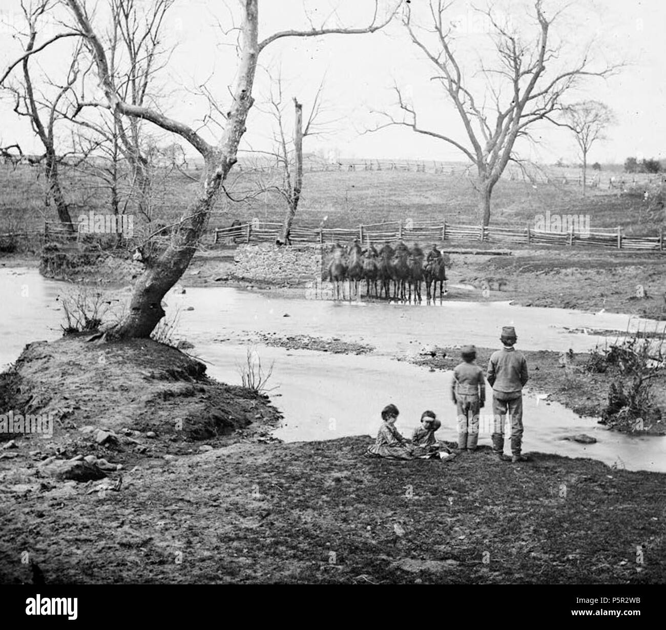 Battle of bull run Black and White Stock Photos & Images - Alamy