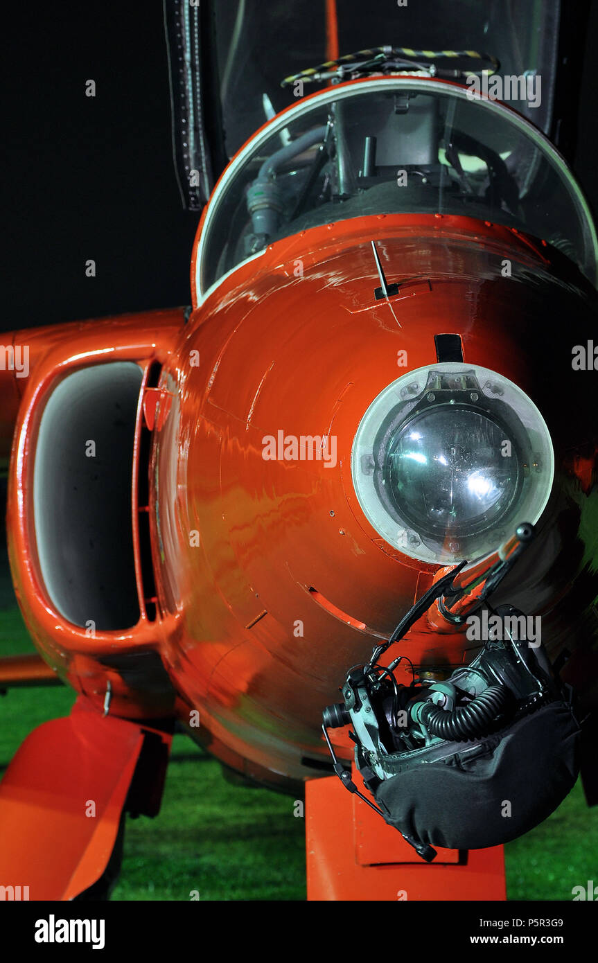 Folland Gnat of Gnat Display Team The Heritage Aircraft Trust at North ...