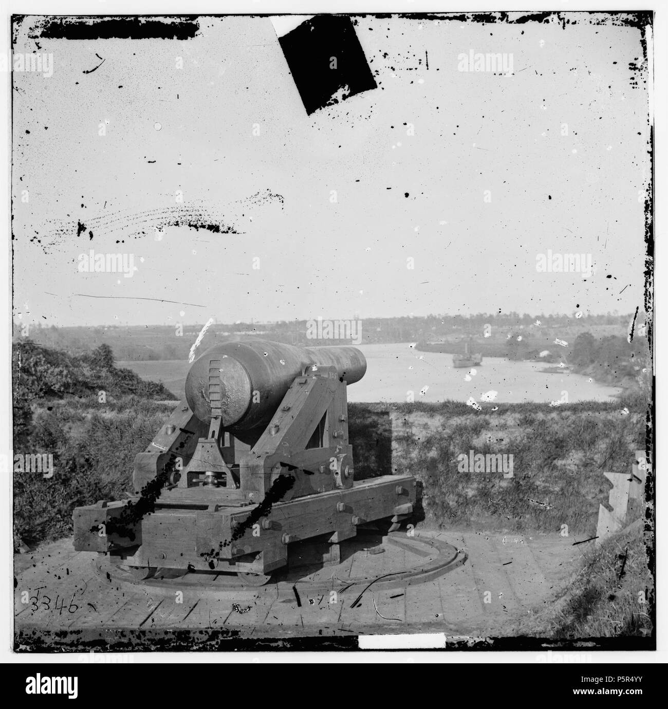 Fort artillery gun weapon Black and White Stock Photos & Images - Alamy