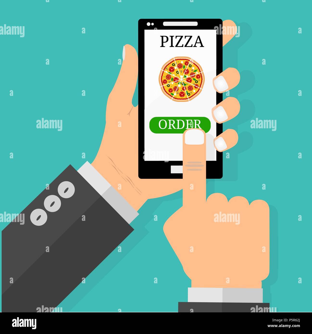 Order now screen hi-res stock photography and images - Alamy