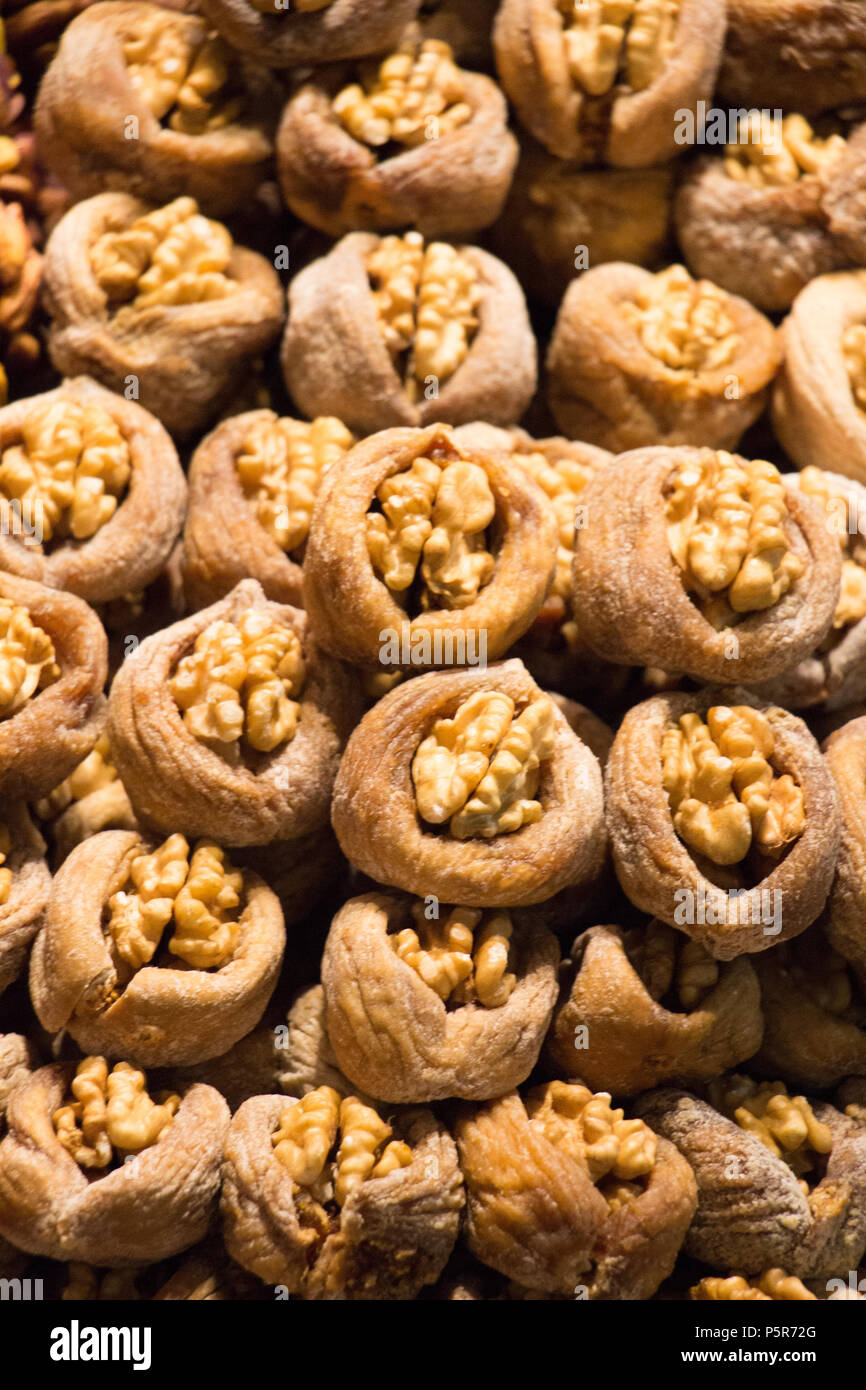 Whole walnuts in nutshells hi-res stock photography and images - Alamy