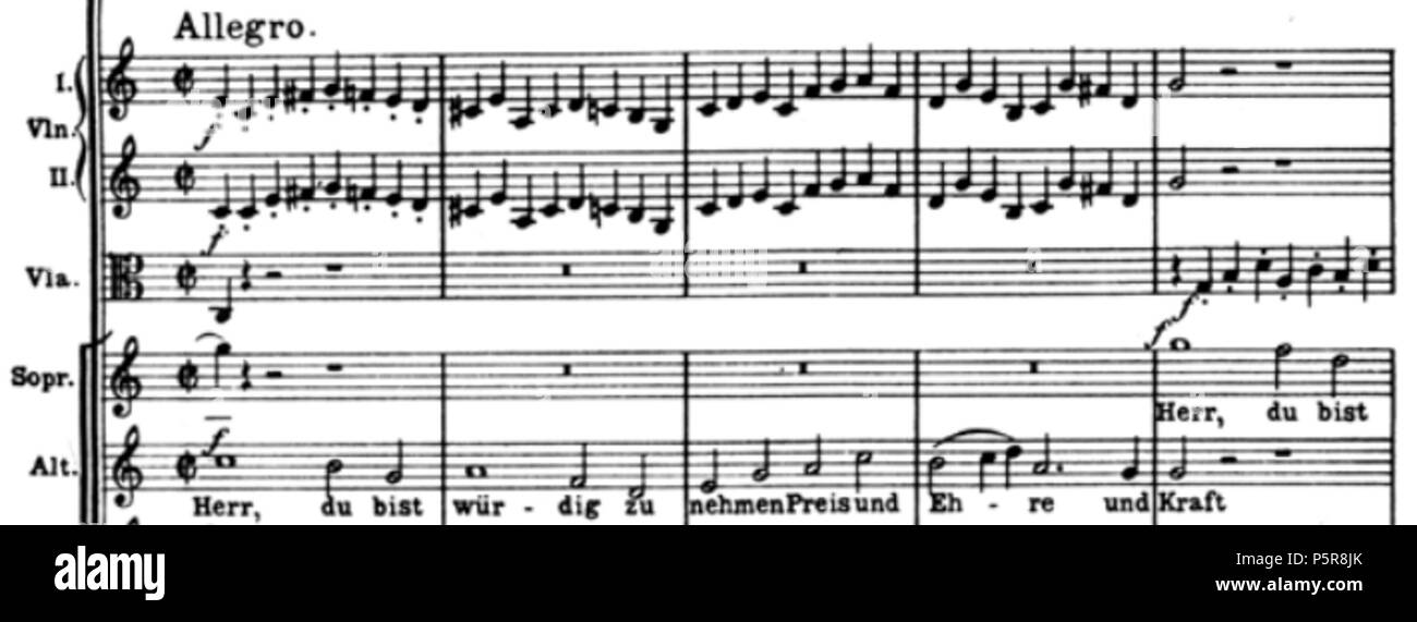 Johannes brahms german requiem Black and White Stock Photos & Images ...