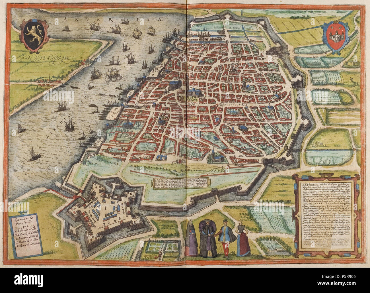 1572 n a georg braun hi-res stock photography and images - Alamy