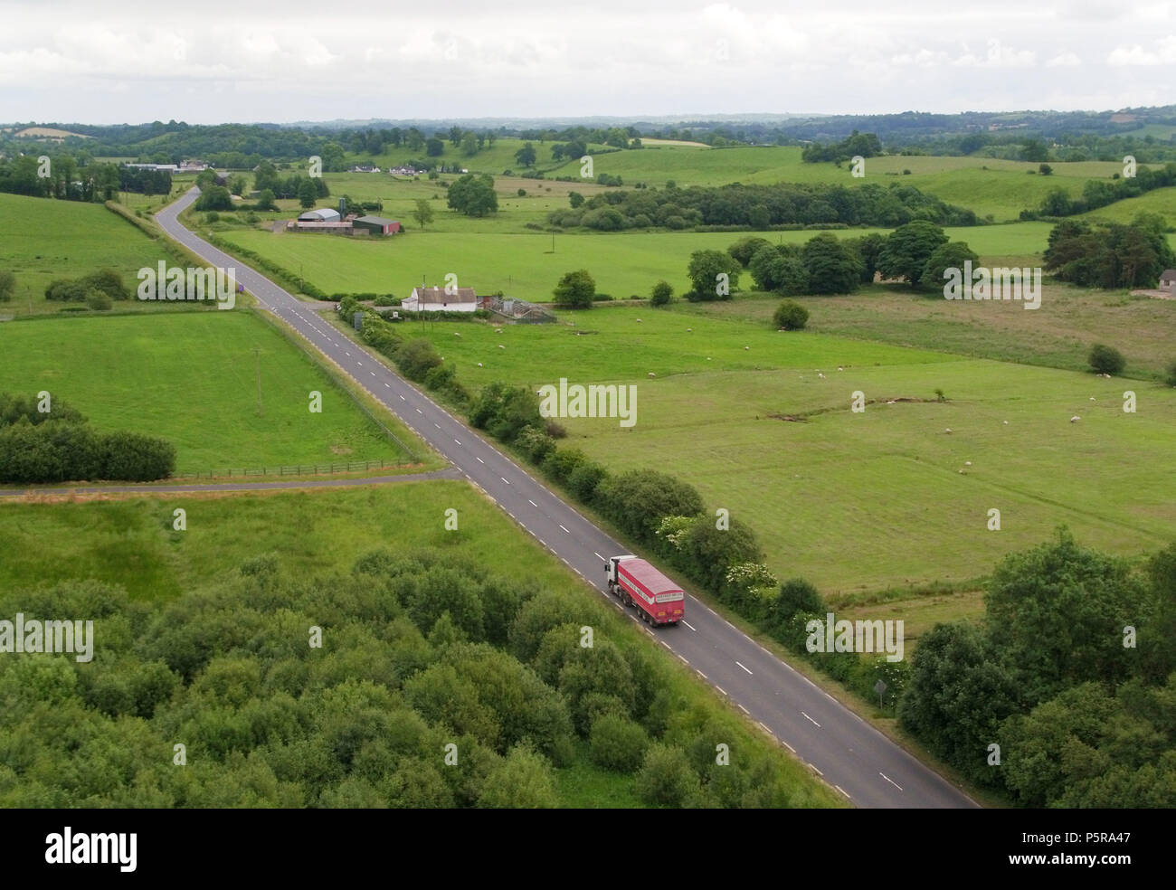 Border crossing between co fermanagh hi-res stock photography and ...