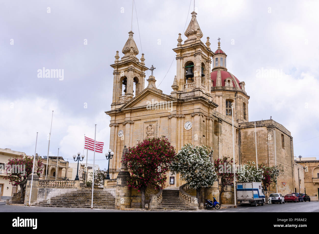 Sannat Church, Gozo, Malta Stock Photo - Alamy