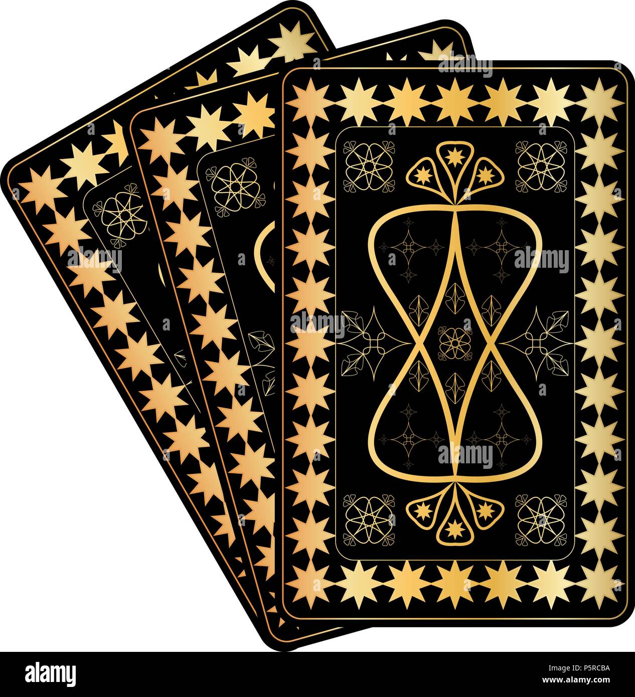 Back designs playing card hi-res stock photography and images - Alamy