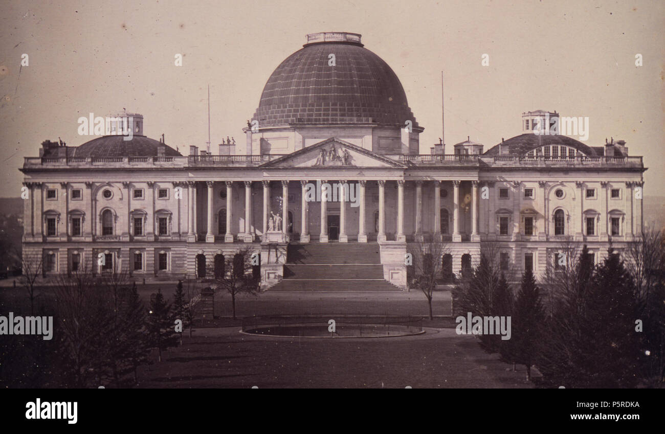 United states capitol building 1800s hi-res stock photography and ...