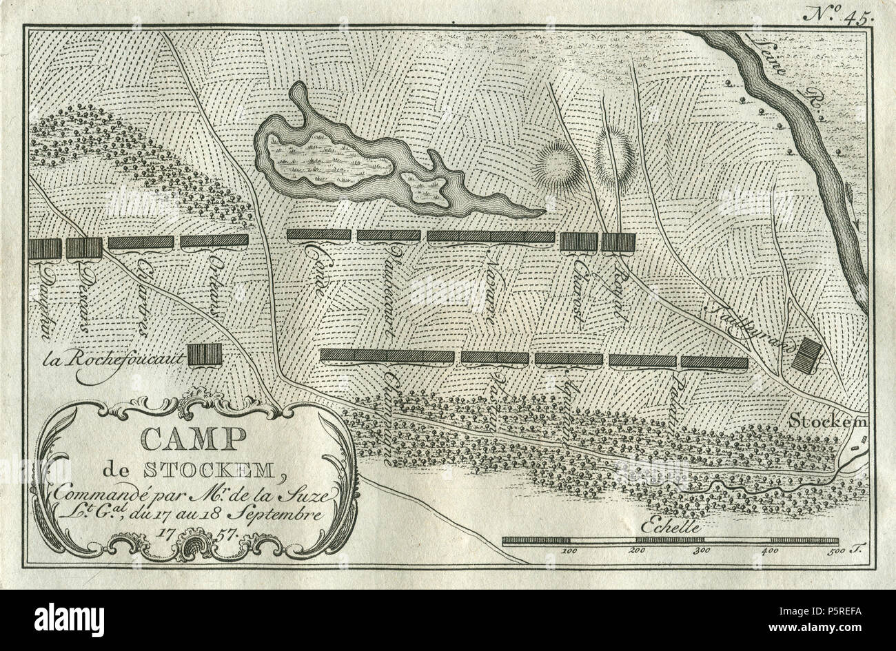 Seven years war map hi-res stock photography and images - Alamy